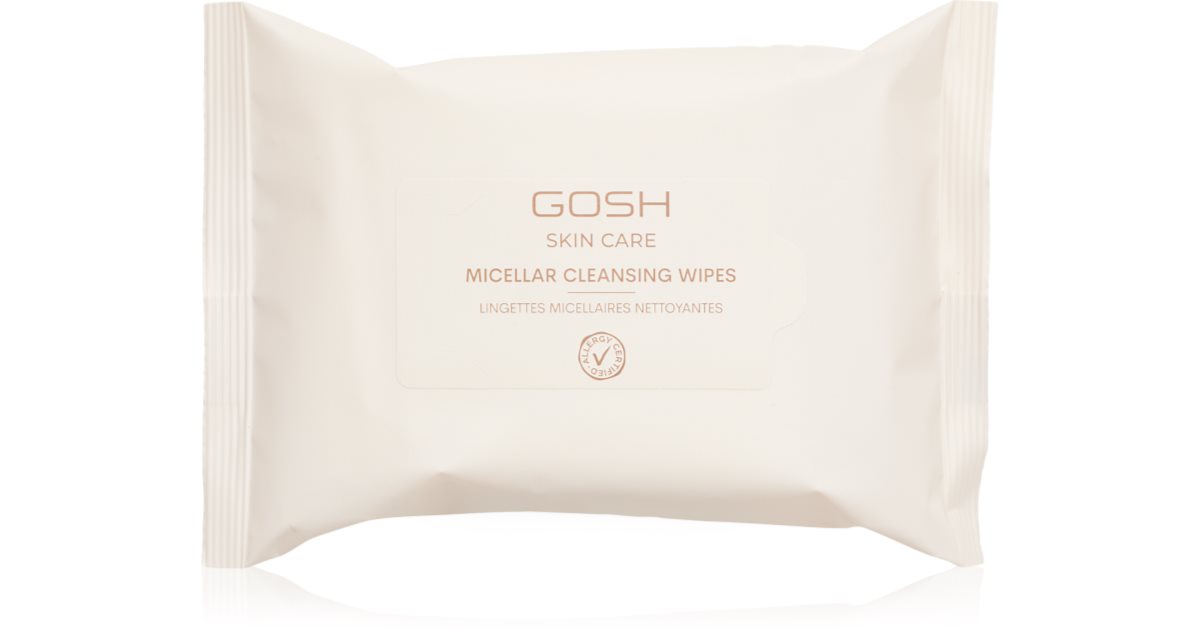 Gosh Skin Care Micellar cleansing and makeup removing wipes | notino.co.uk
