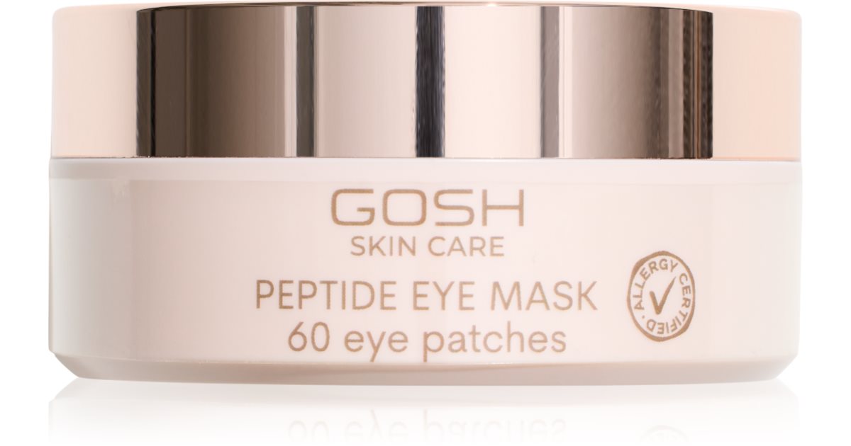 Gosh Skin Care Peptide Maske für die Augenpartien Erfahrung | notino.cz