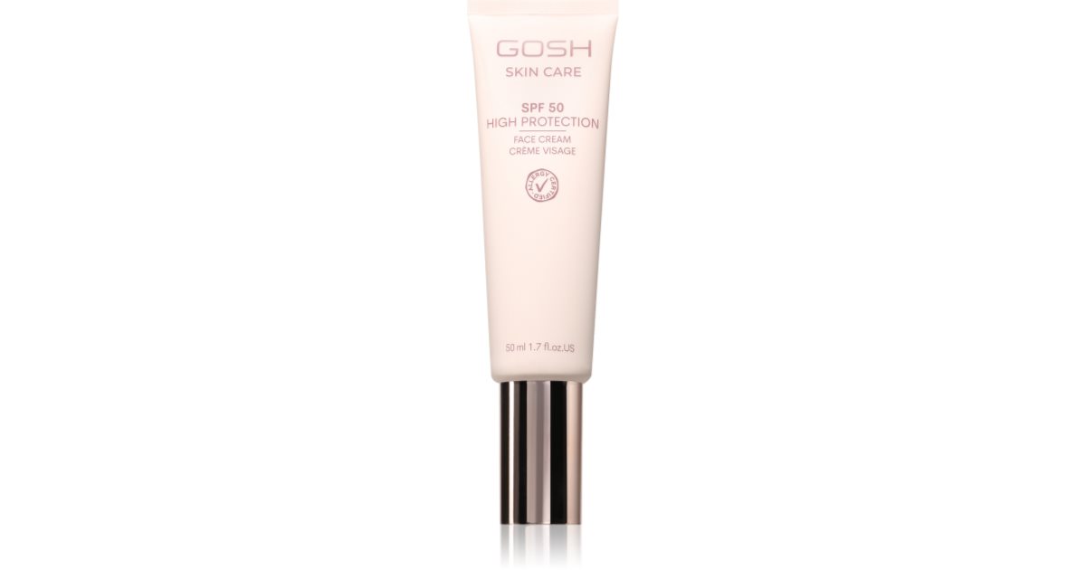 Gosh Skin Care SPF50 protective cream for dry and sensitive skin SPF 50 ...