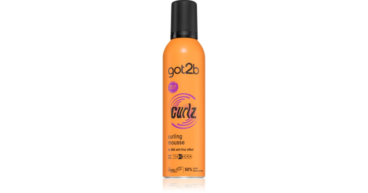 got2b Curlz hair mousse for curl definition | notino.co.uk