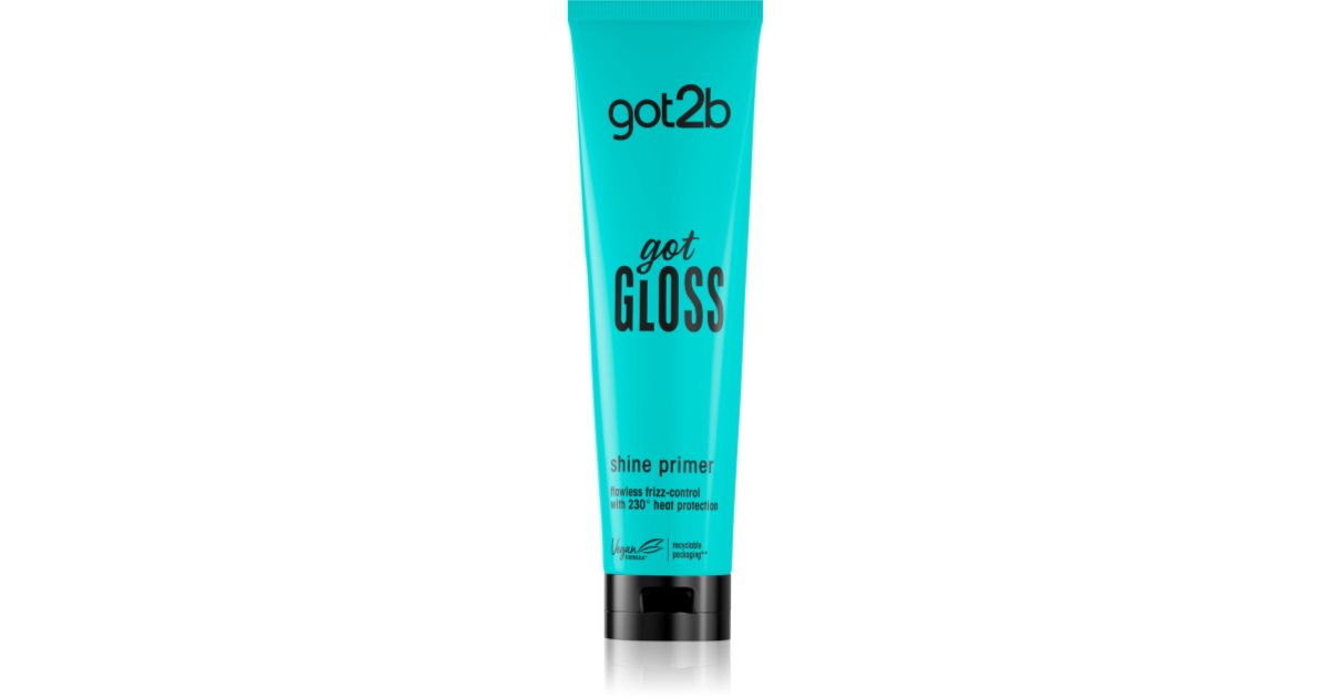 got2b got Gloss Shine Primer Smoothing Cream for heat hairstyling ...