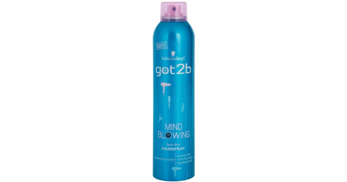 got2b Mind Blowing Hairspray For Fixation And Shape | notino.co.uk