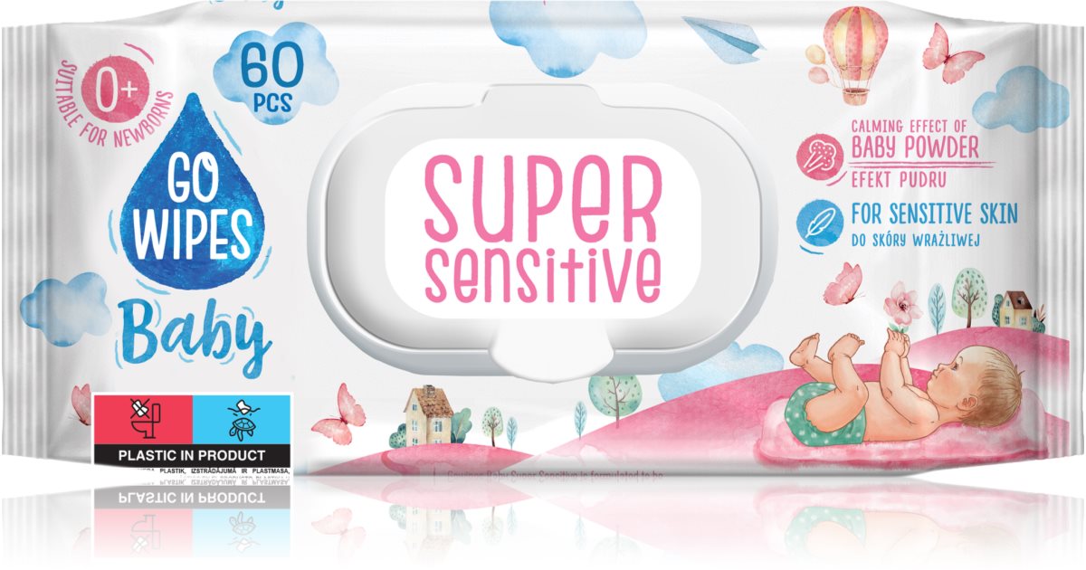 GoWipes Super Sensitive Wet Wipes for Kids for sensitive skin | notino.ie