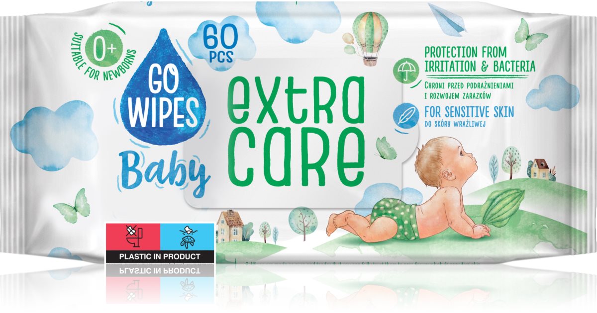 GoWipes Extra Care Wet Wipes for Kids for sensitive skin | notino.ie