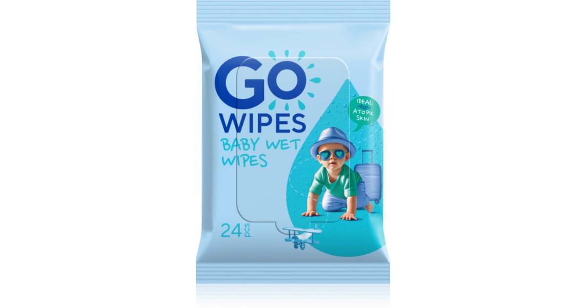 GoWipes Baby Wet Wipes toallitas húmedas suaves para bebés | notino.es