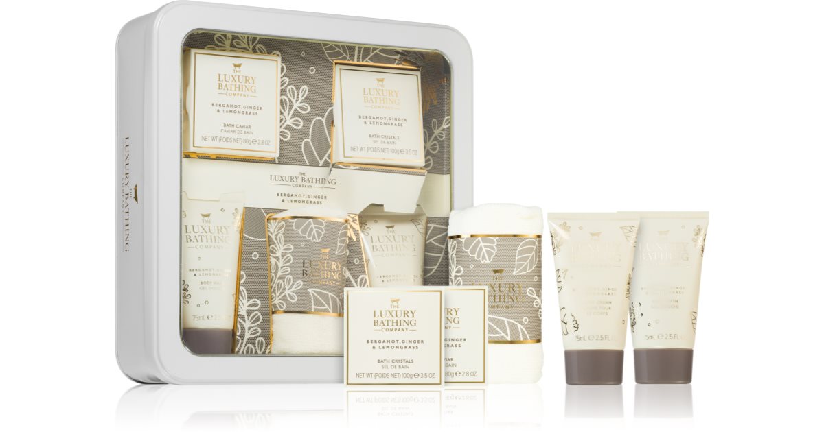 Grace Cole Luxury Bathing Bergamot Ginger & Lemongrass coffret (para ...