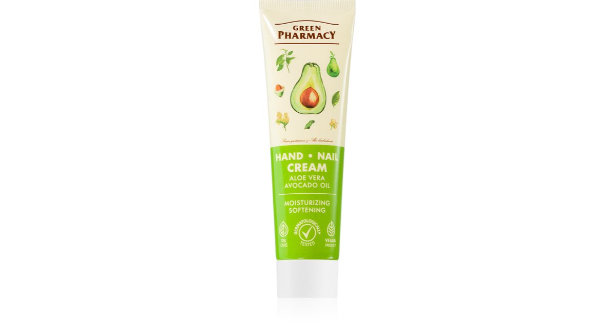 Green Pharmacy Aloe Hand Cream Moisturizing and Softening Cream for ...