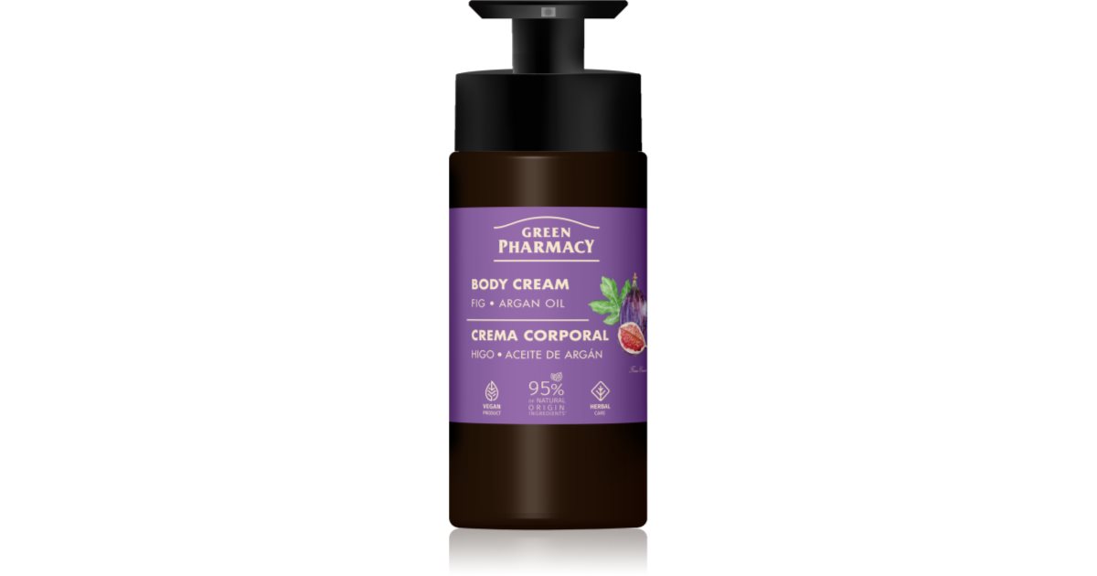 Green Pharmacy Fig & Argan Oil krema za telo | notino.si