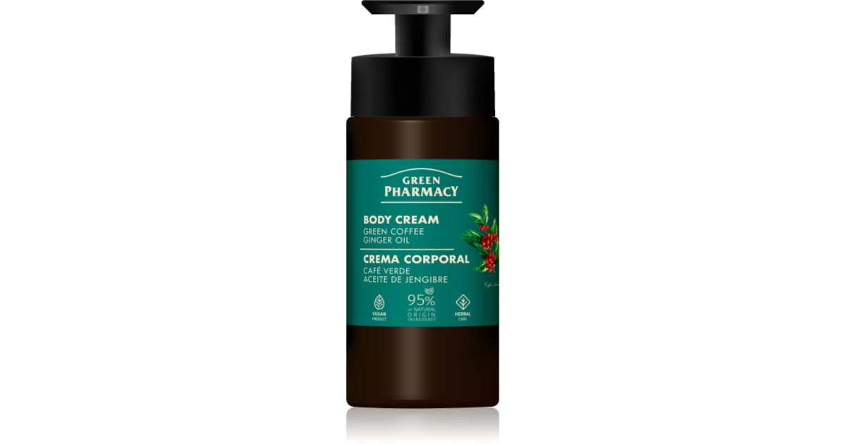 Green Pharmacy Green Coffee & Ginger Oil tělový krém | notino.cz