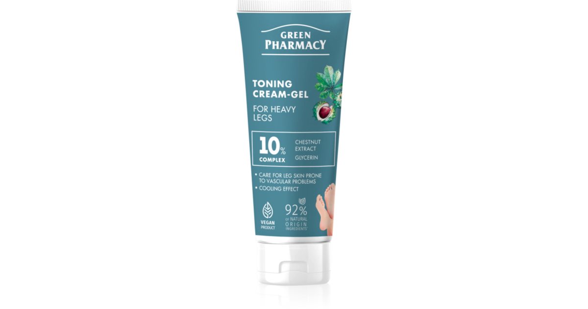 Green Pharmacy Foot Care Toning Foot Cream-Gel For Heavy Legs krema za ...