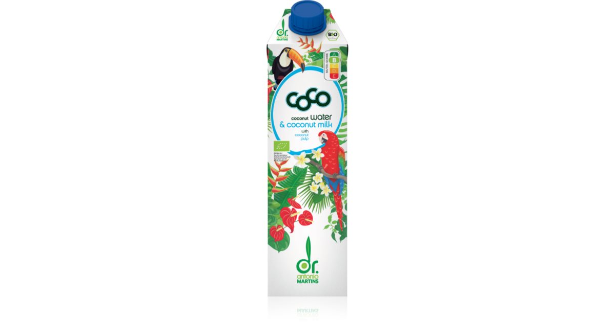 Green Coco Coconut Water & Coconut Milk kokosová voda s mlékem a ...