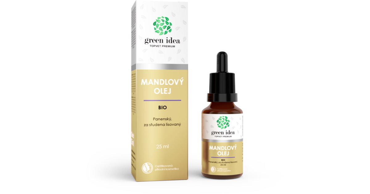 Green Idea Organic almond oil Almond Oil cold pressed | notino.ie