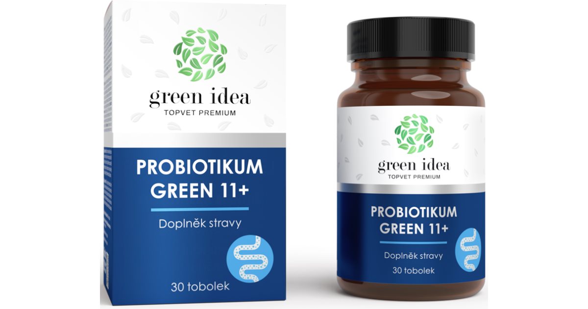 Green Idea Topvet Premium Probiotikum green 11+ tobolky s probiotiky | notino.cz