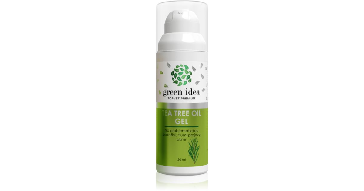 Green Idea Tea Tree Oil gél a problémás bőrre | notino.hu