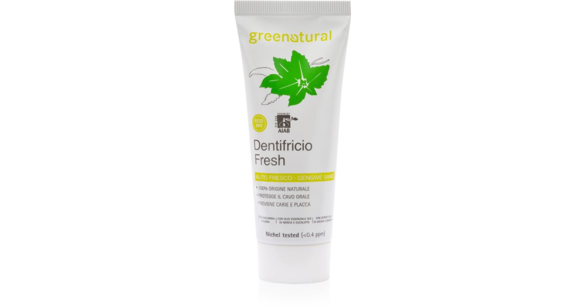 Greenatural Toothpaste Mint & Eucalyptus Tandpasta | notino.dk