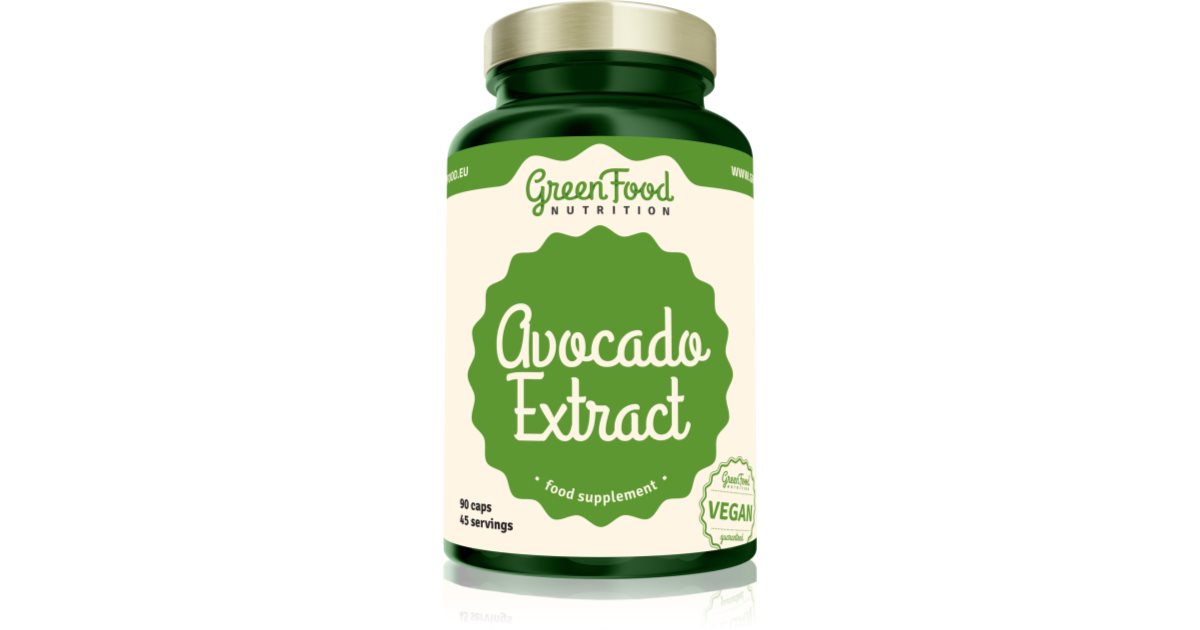 GreenFood Nutrition Avocado Extract podpora imunity | notino.cz