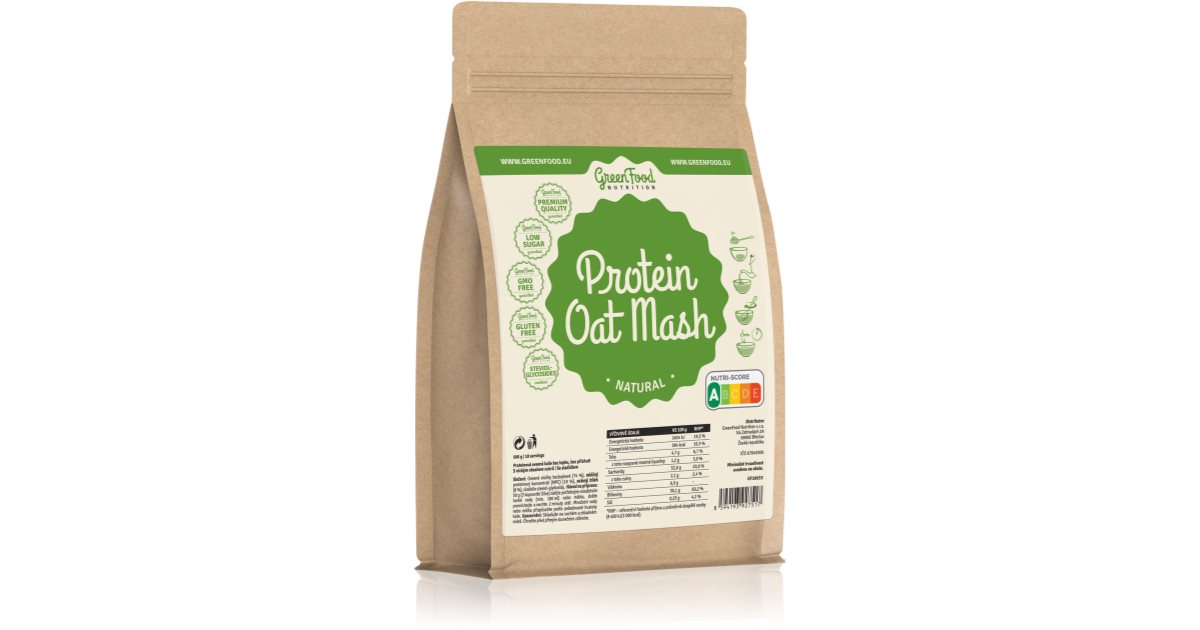 GreenFood Nutrition Protein Oat Mash Haferbrei mit Eiweiß | notino.ch