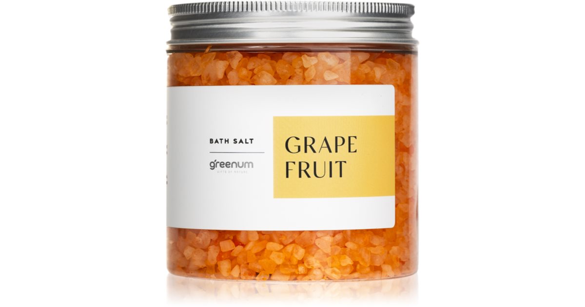 Greenum Grapefruit Bath Salt | notino.ie