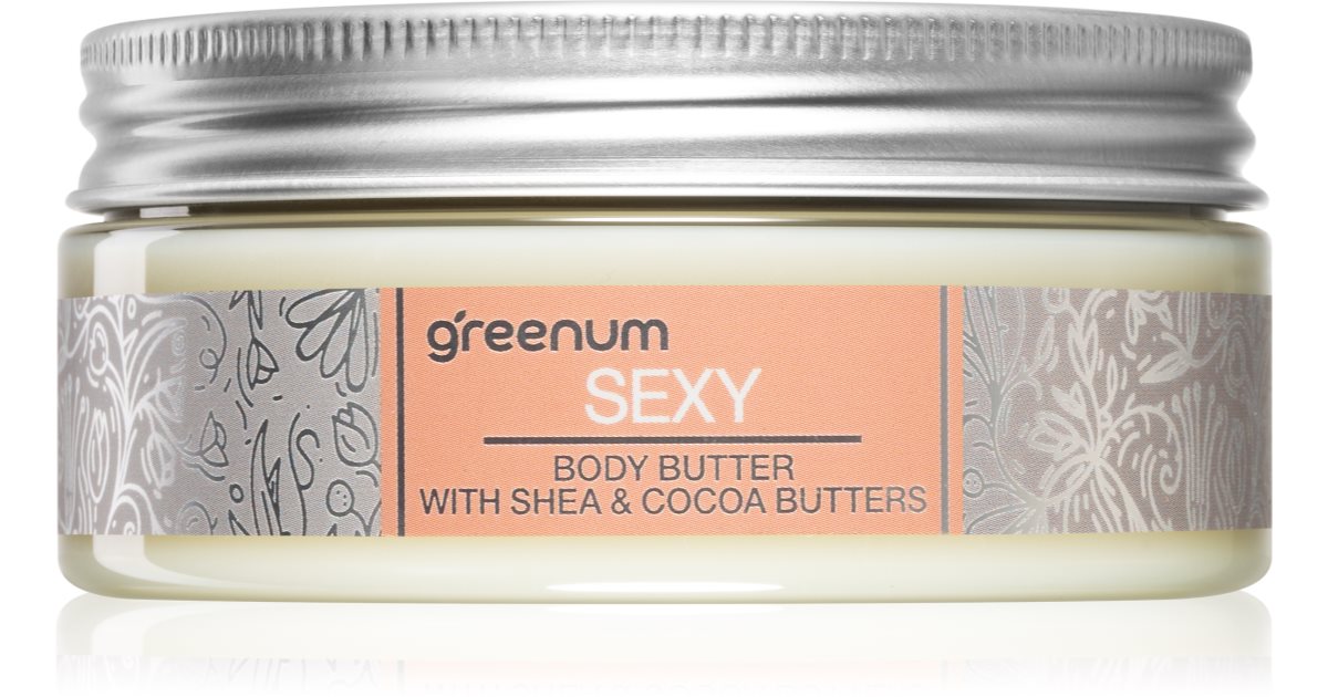 Greenum Sexy body butter with shea butter | notino.co.uk