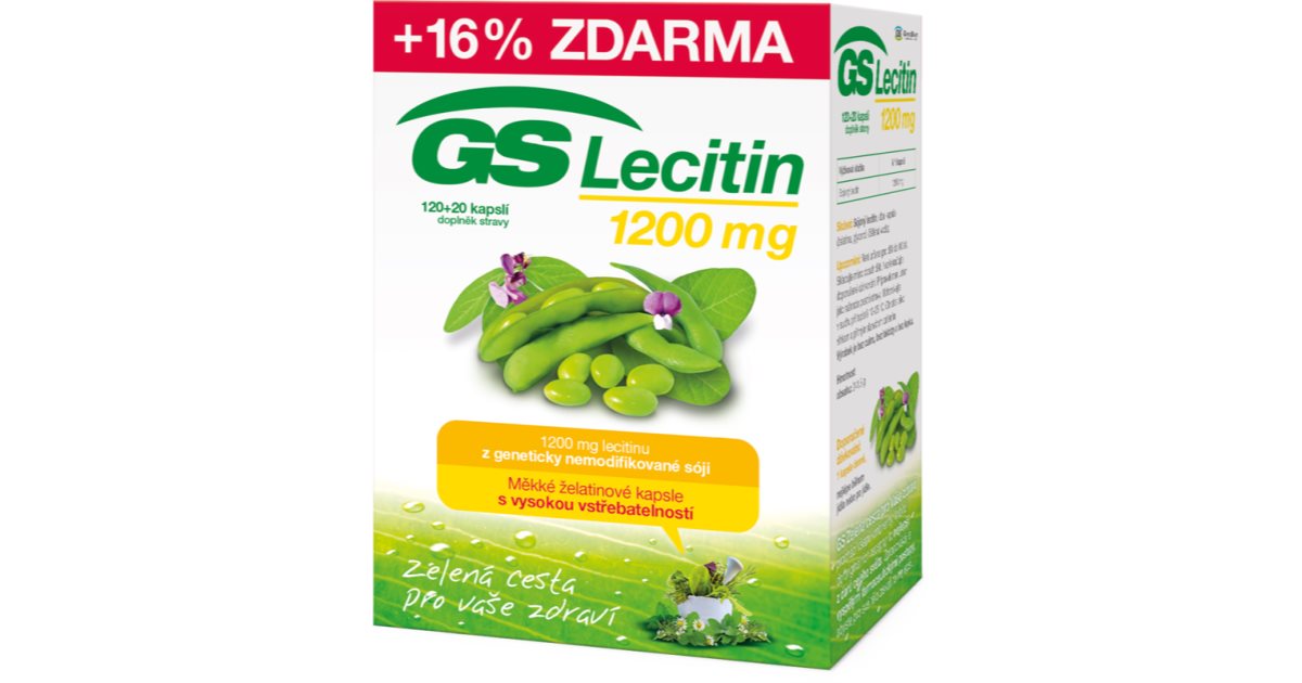 GS Lecitin Food Supplement for maintaining a normal level of ...