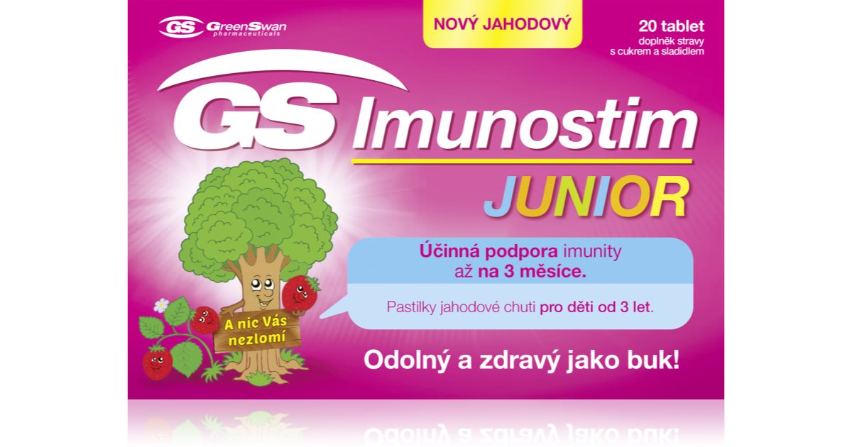 GS Imunostim Junior tablety na posilnenie imunity | notino.sk