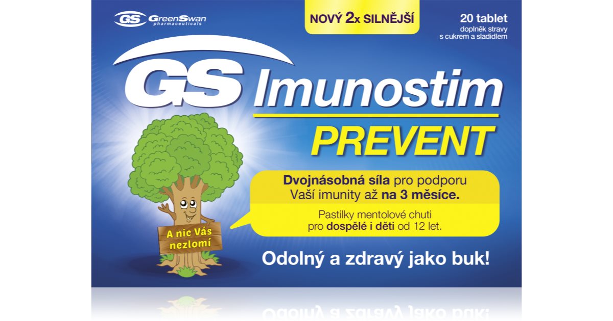 GS Imunostim Prevent tablety na posilnenie imunity | notino.sk