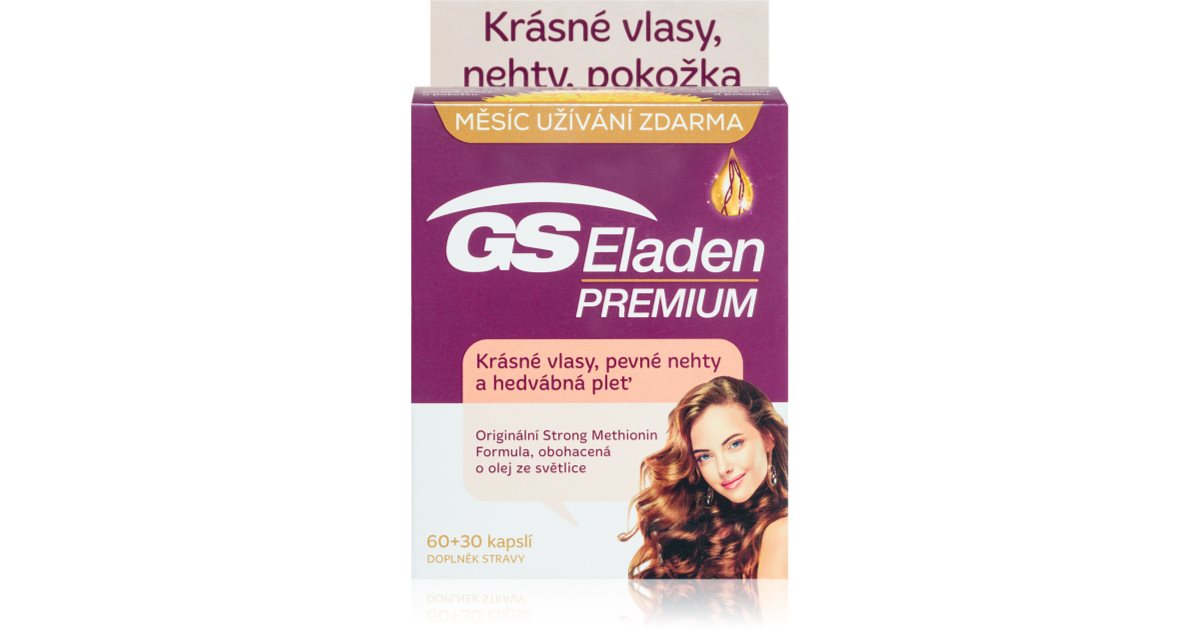 GS Eladen Premium kapsle krásné vlasy, nehty a pokožka | notino.cz