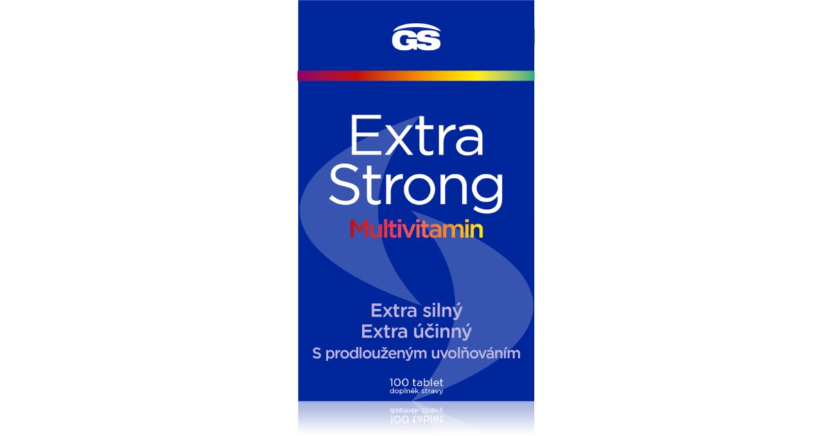 GS Extra Strong Multivitamin tablety s postupným uvolňováním | notino.cz