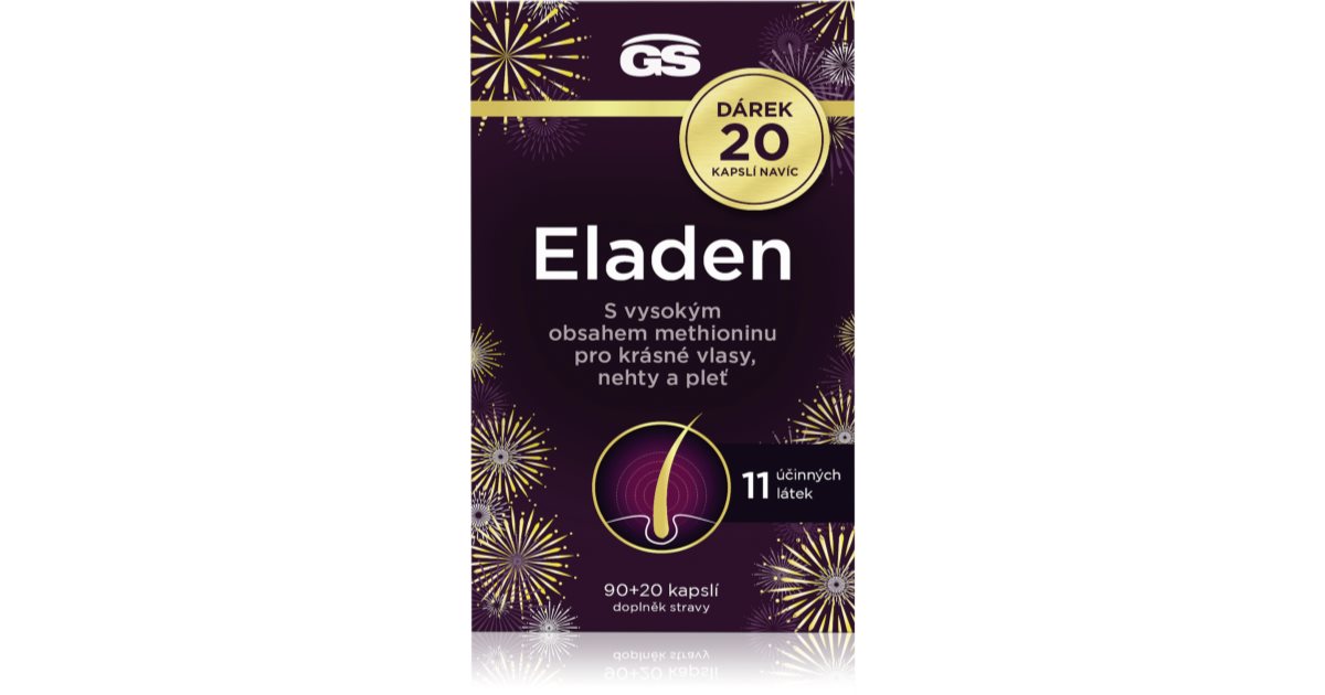 GS Eladen kapsuly pre krásne vlasy, pleť a nechty | notino.sk