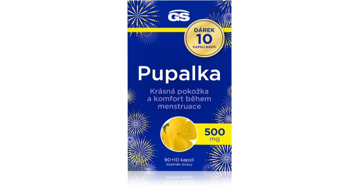GS Pupalka Forte s vitamínom E kapsuly pre pokojnú menštruáciu | notino.sk