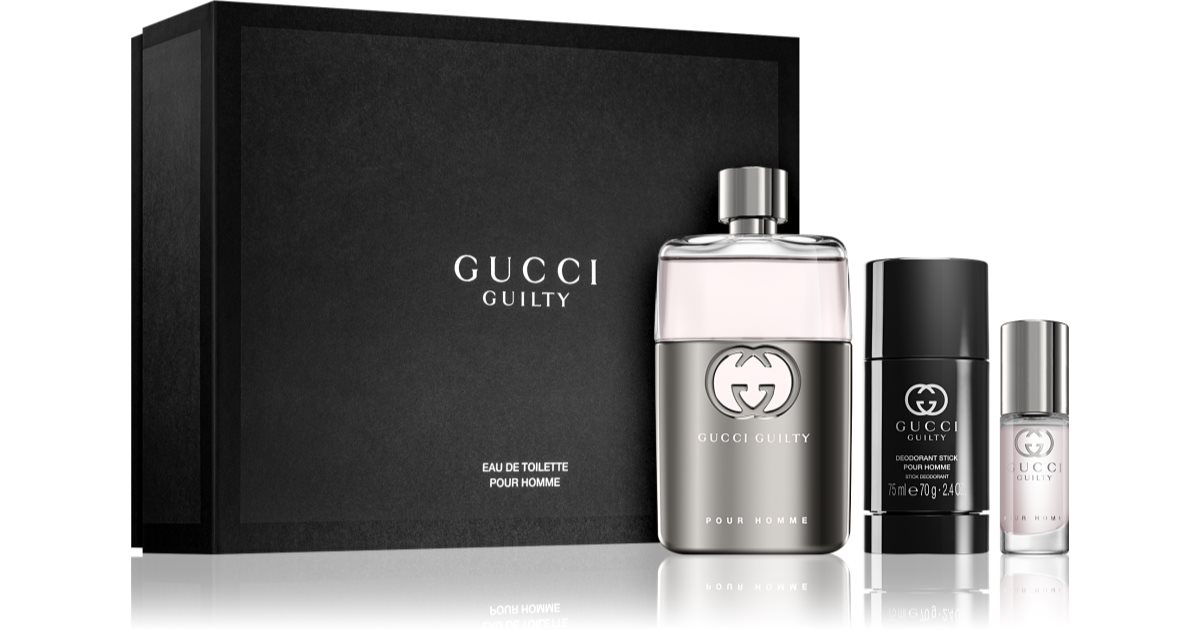 Gucci Guilty Gift Set III for Men | notino.co.uk