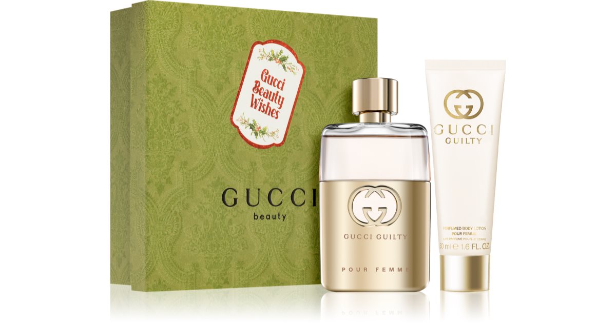 Gucci Guilty Pour Femme gift set for women | notino.co.uk