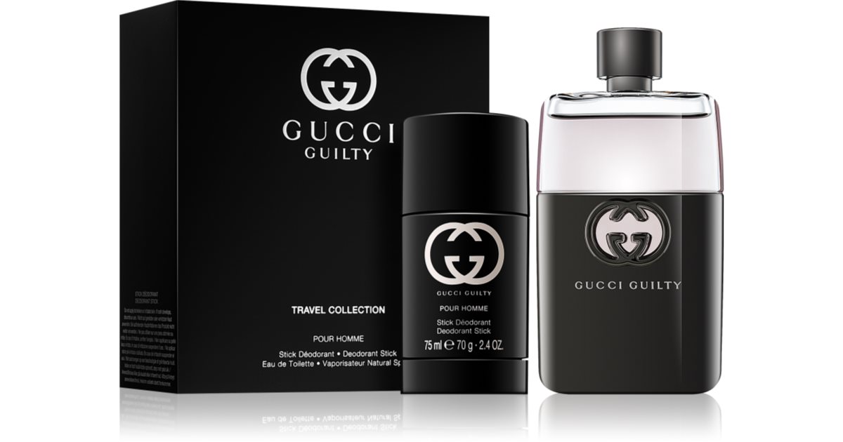 Gucci Guilty Pour Homme kit de viagem XII. para homens | notino.pt