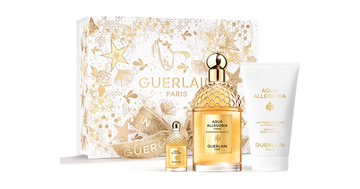 GUERLAIN Aqua Allegoria Mandarine Basilic Forte coffret para mulheres ...