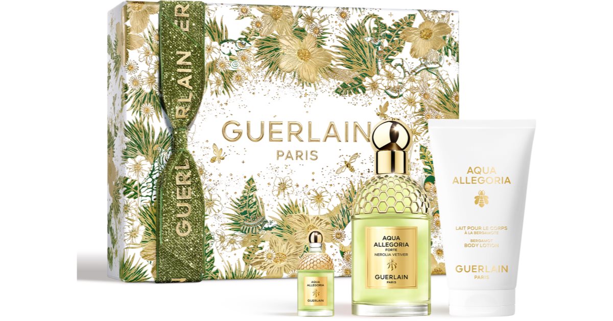 GUERLAIN Aqua Allegoria Nerolia Vetiver Forte coffret cadeau pour femme ...