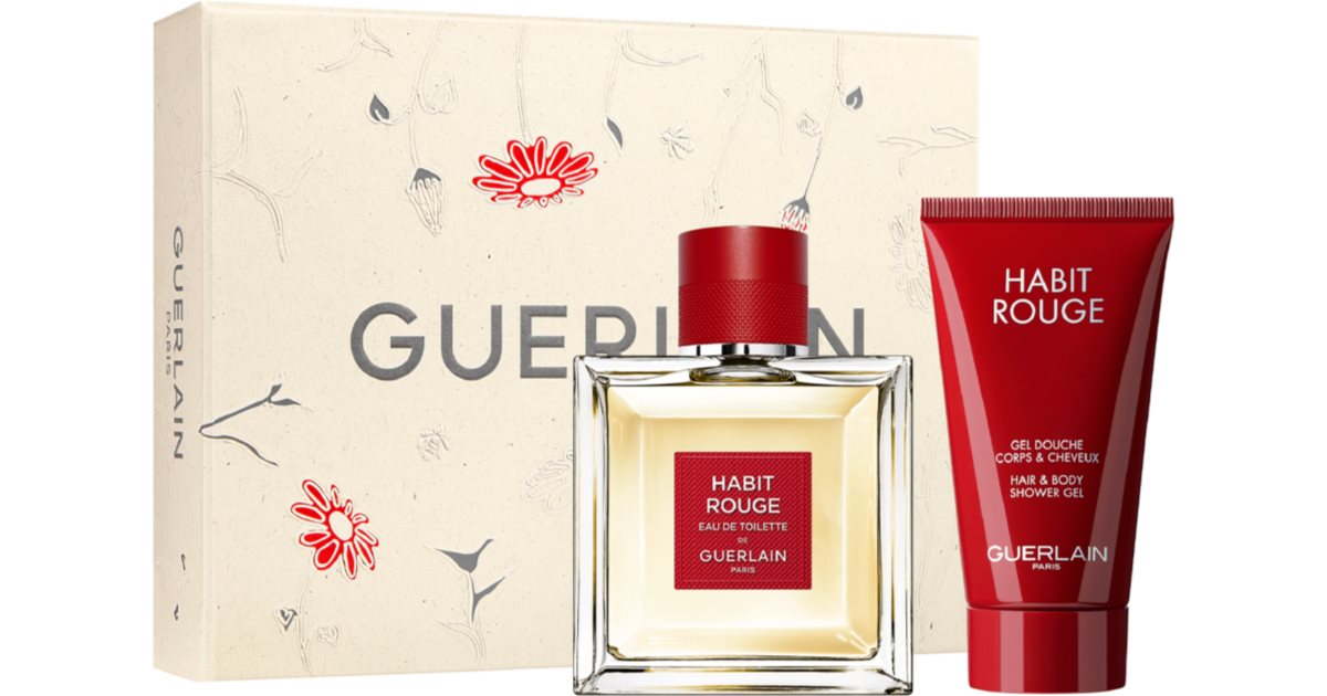 GUERLAIN Habit Rouge Gift Set for men | notino.ie