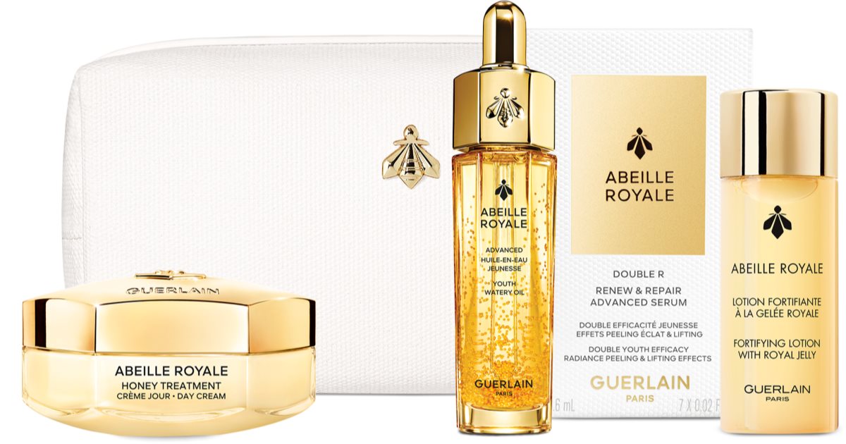 GUERLAIN Abeille Royale Honey Treatment Day Cream Age-Defying Programme zestaw do pielęgnacji skóry