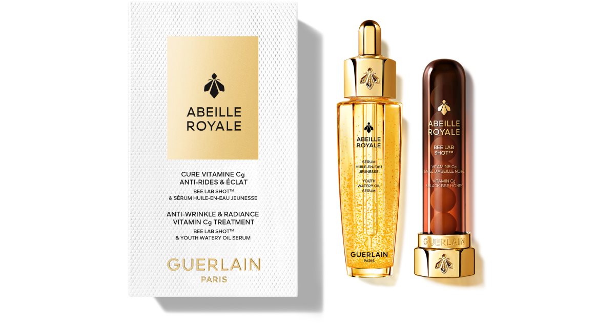 GUERLAIN Abeille Royale Bee Lab Shot & Youth Watery Oil Serum skin care ...