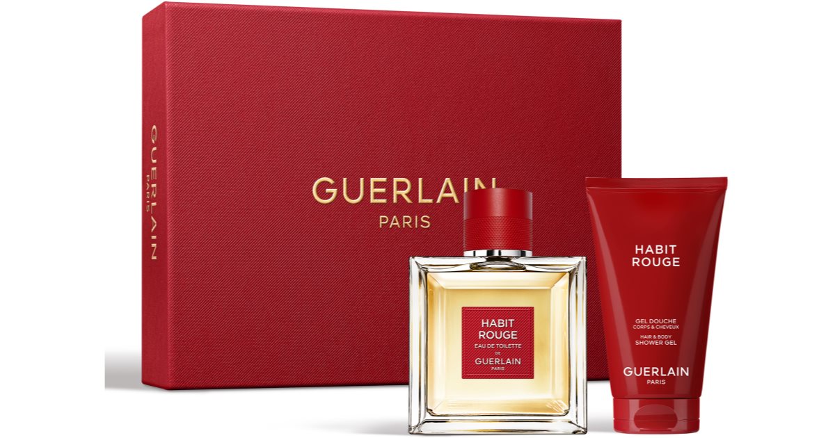 GUERLAIN Habit Rouge Gift Set voor Mannen | notino.nl