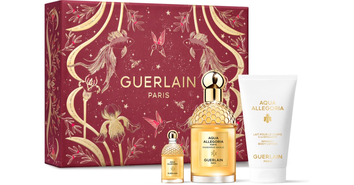 GUERLAIN Aqua Allegoria Mandarine Basilic Forte coffret edição limitada ...