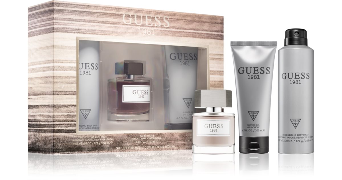 Guess 1981 gift set for men | notino.co.uk
