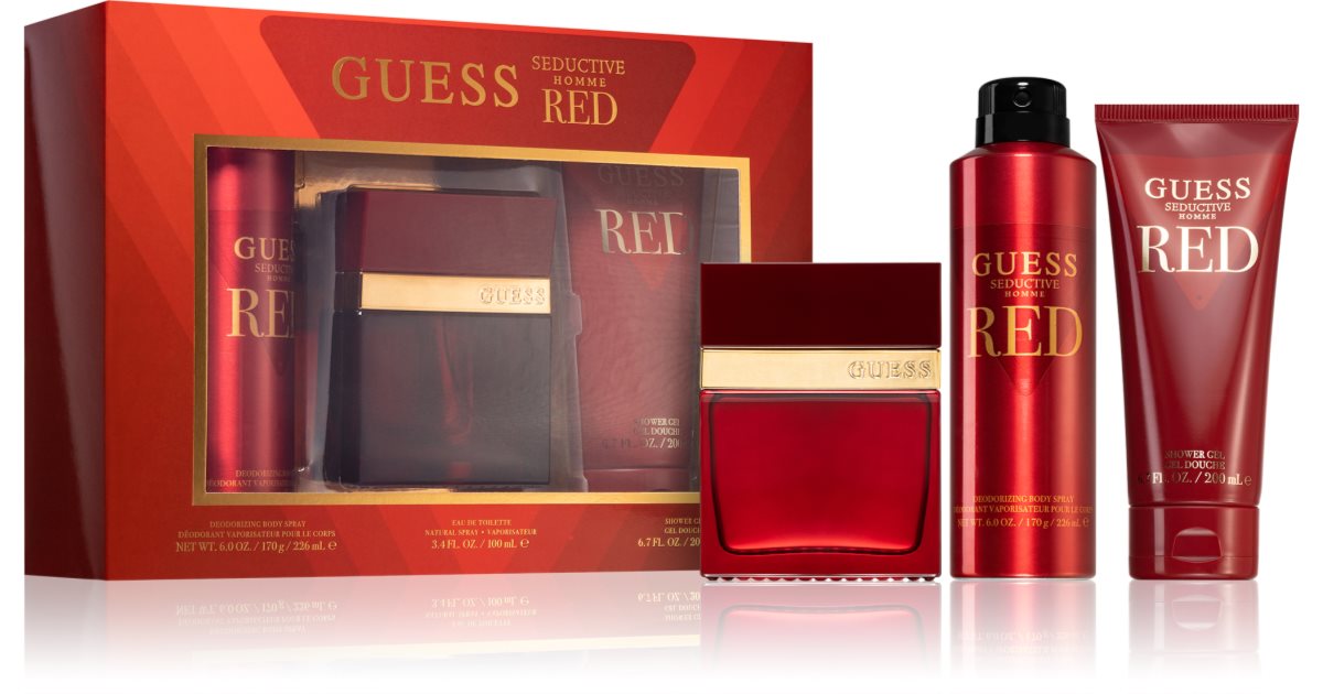 Guess Seductive Homme Red Gift Set for men | notino.ie