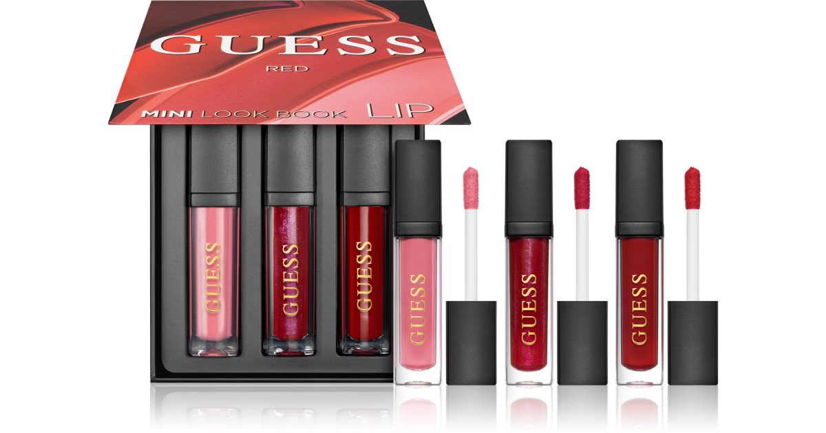 Guess Mini Kits Red darčeková sada (na pery) pre ženy | notino.sk