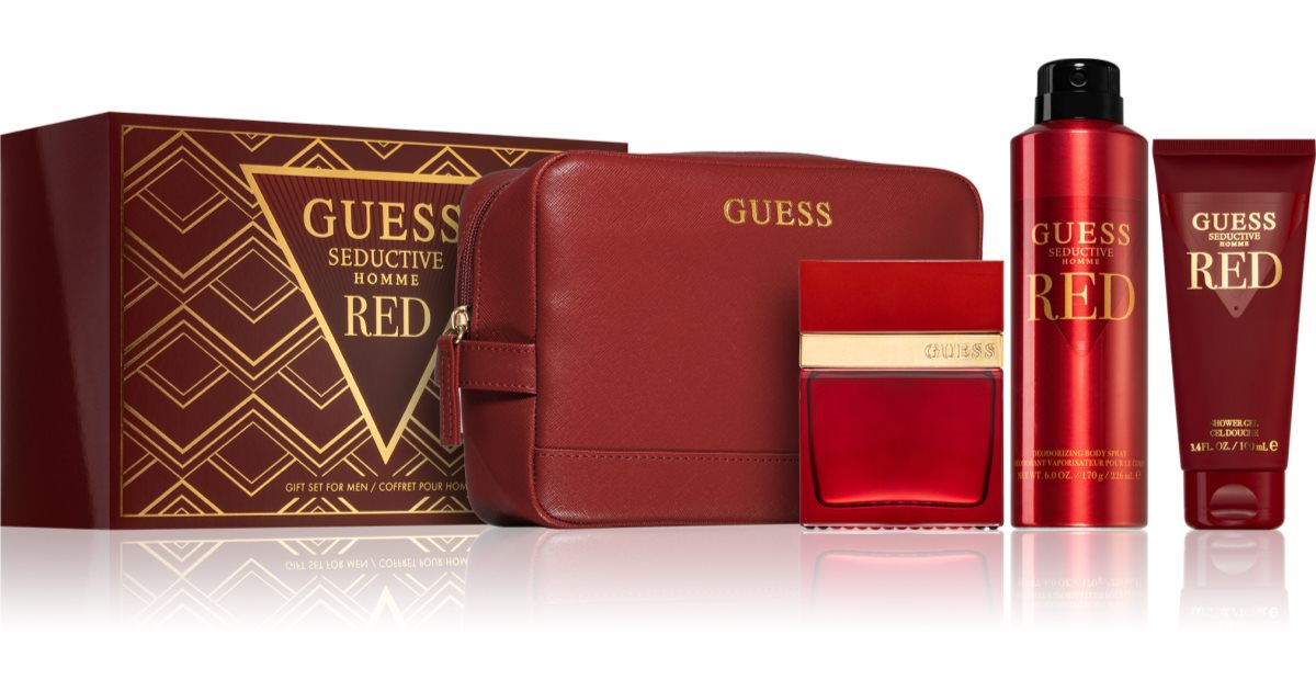 Guess Seductive Homme Red Gift Set for men | notino.ie