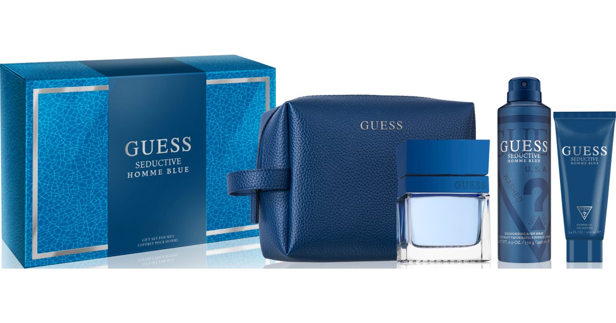 Guess Seductive Homme Blue Geschenkset für Herren V.
