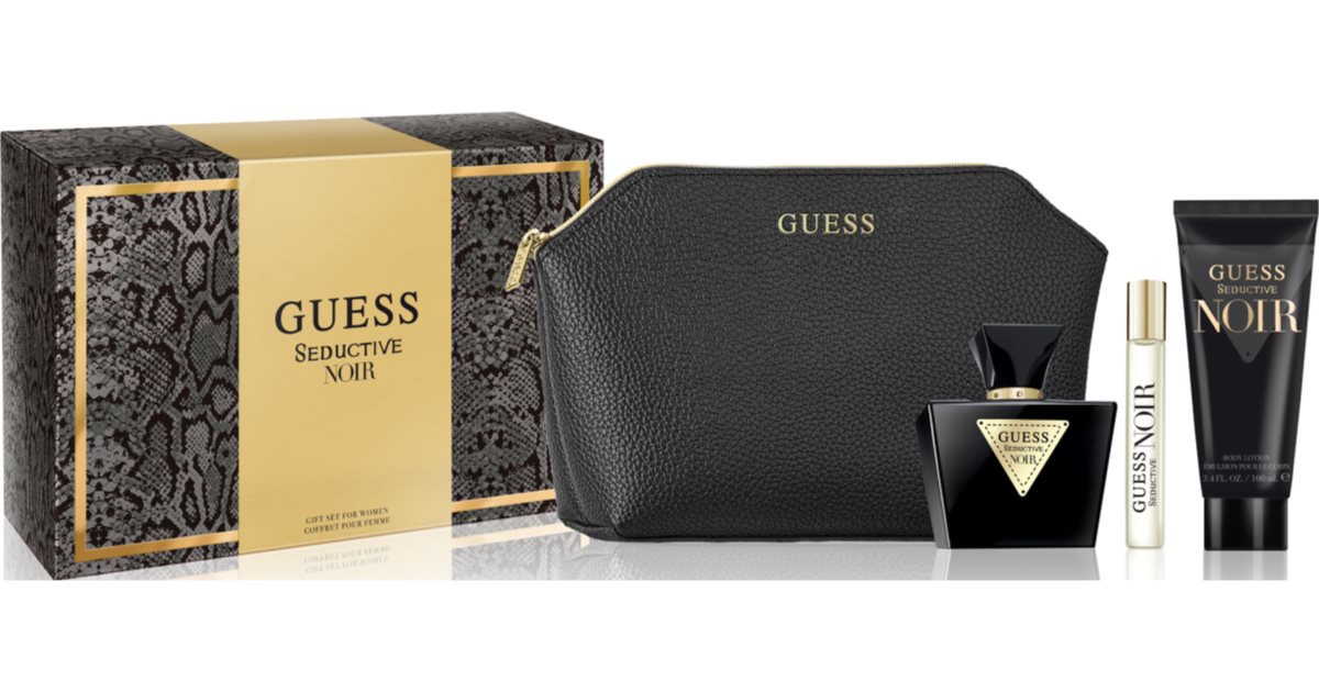 Guess Seductive Noir coffret cadeau VIII. pour femme | notino.fr