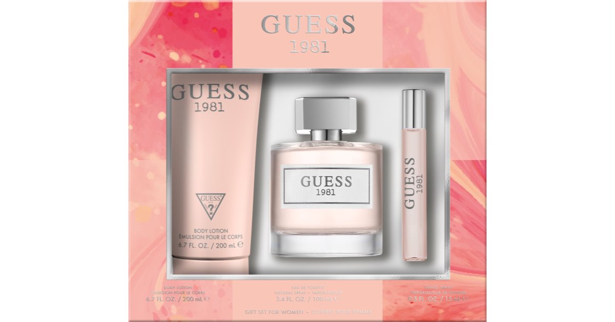 Guess 1981 coffret cadeau pour femme | notino.fr