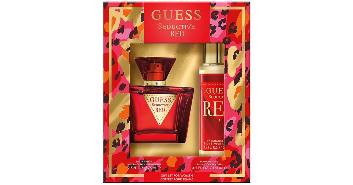 Guess Seductive Red Coffret cadeau pour femme | notino.fr