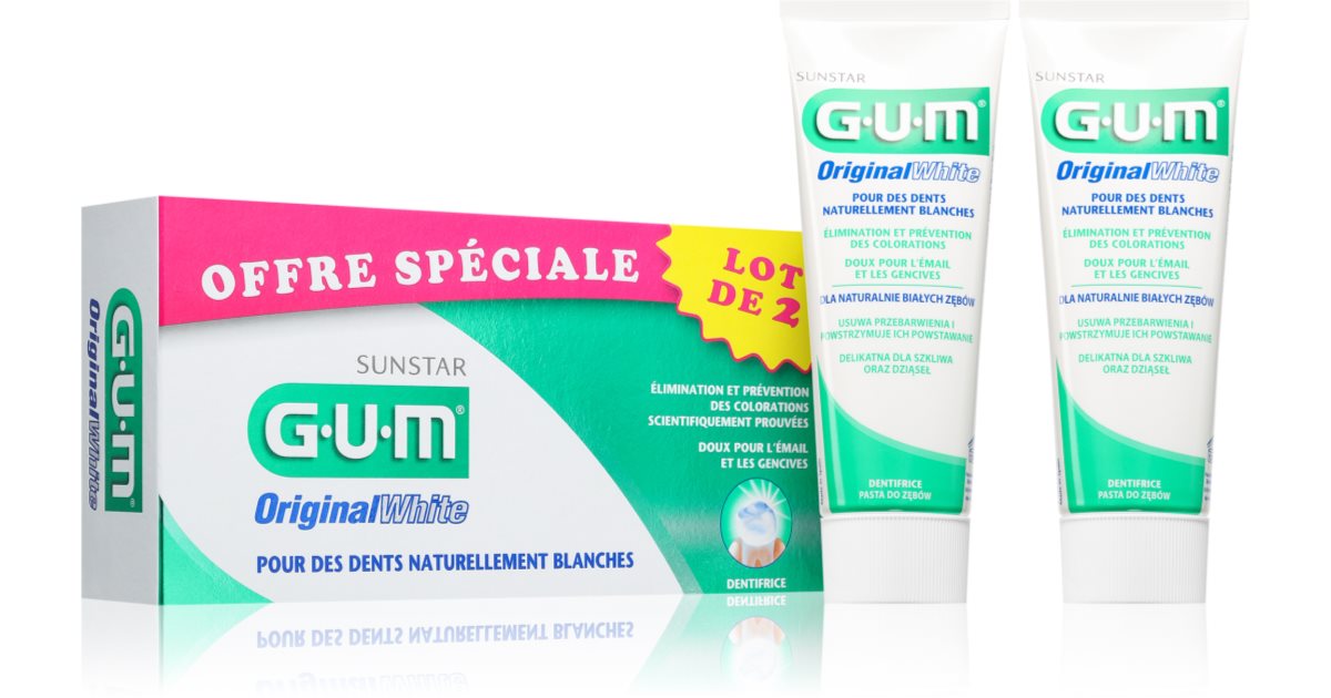 G.U.M Original White Toothpaste dentifrice | notino.fr