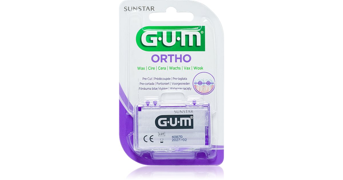 G.U.M Ortho cera para dentadura artificial opiniões | notino.pt